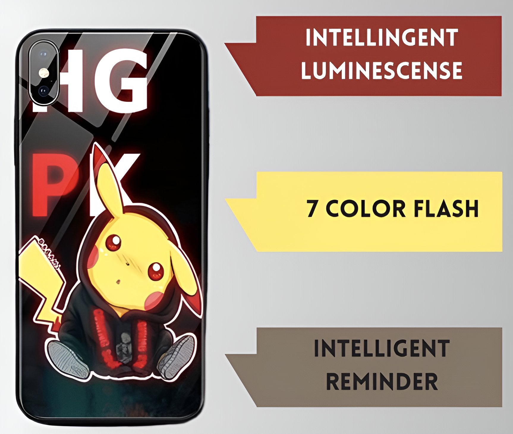 Luxury Light Led Case - Pokèmon - Pikachu Edition – AiroTeck